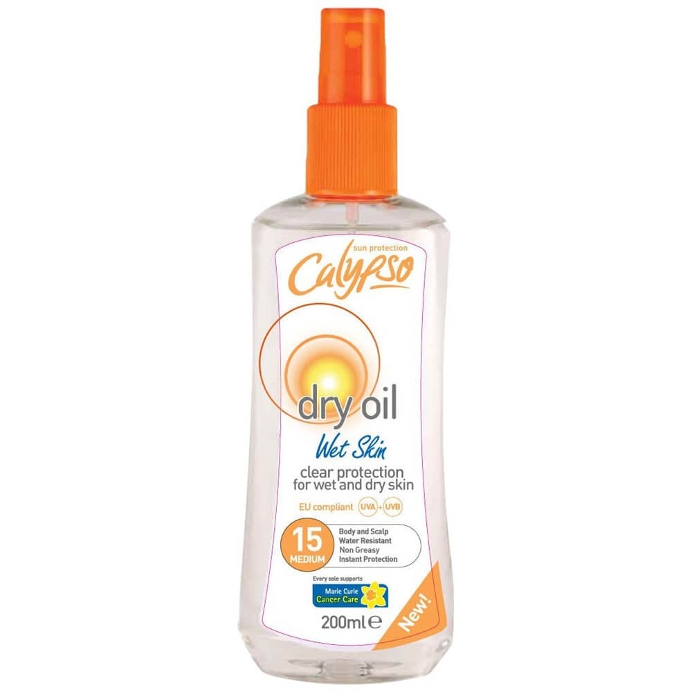 Calypso Dry Oil For Wet Skin SPF15 200ml calypso-dry-oil-for-wet-skin-spf15-200ml