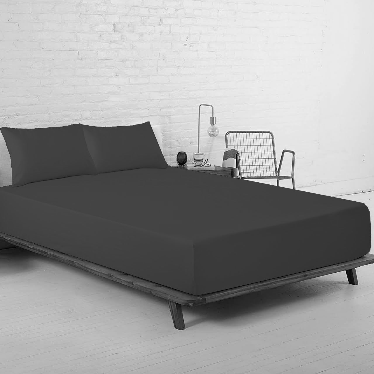 lewis-s-easy-care-plain-dyed-bedding-sheet-range-black