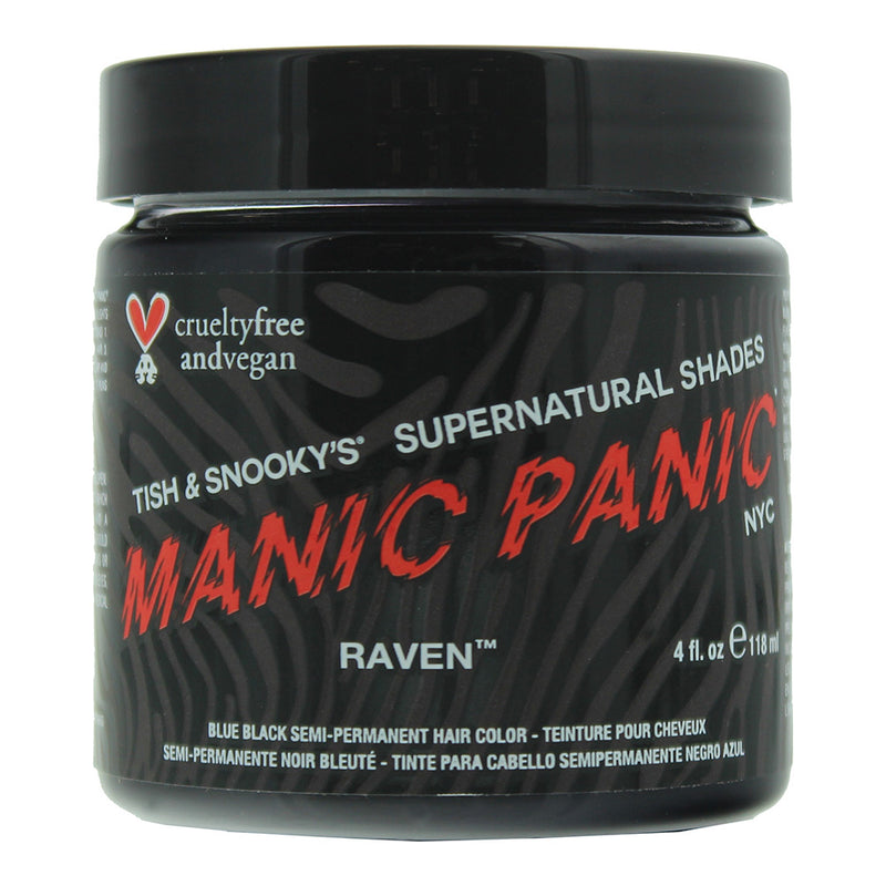 Manic Panic Classic High Voltage Raven Semi-Permanent Hair Color Cream