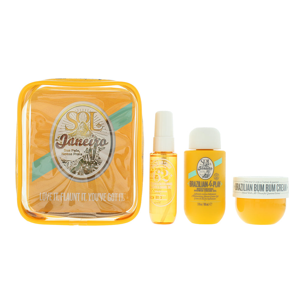 Sol De Janeiro Brazilian Summer Jet Set 3 Piece Gift Set: Body Cream 5