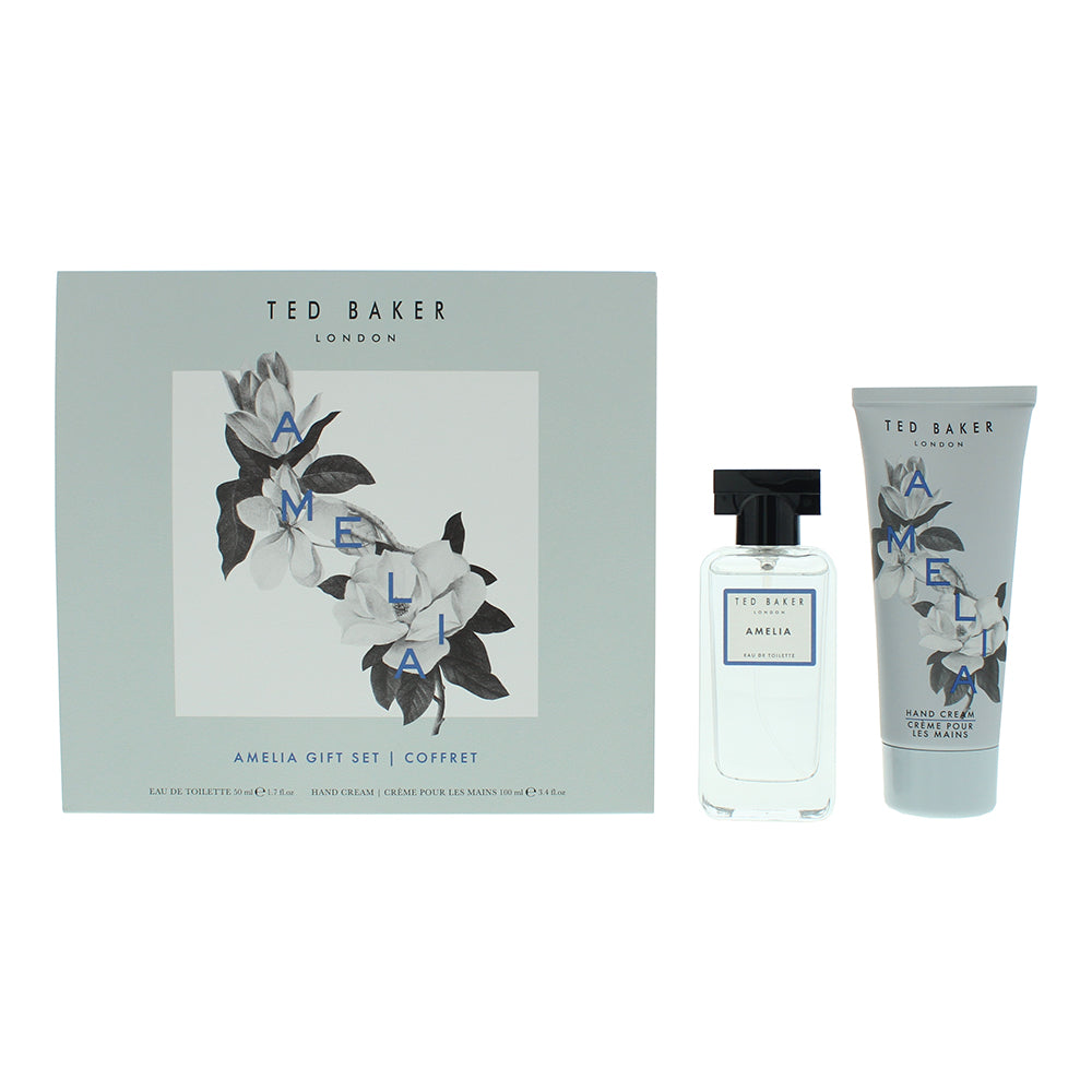 Ted Baker Amelia 2 Piece Gift Set: Eau De Toilette 50ml - Hand Cream 1