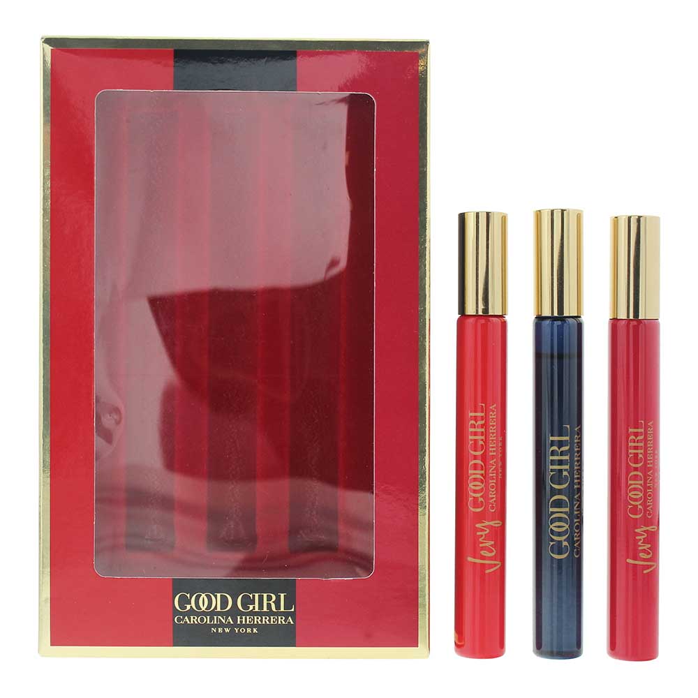 Carolina Herrera Good Girl 3 Piece Gift Set: Eau de Parfum 3 x 10ml