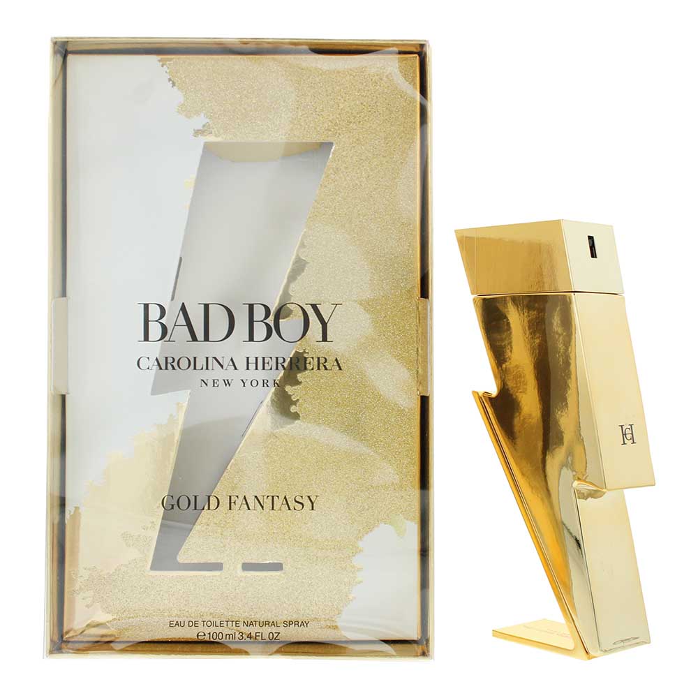 Carolina Herrera Bad Boy Gold Fantasy Eau De Toilette 100ml