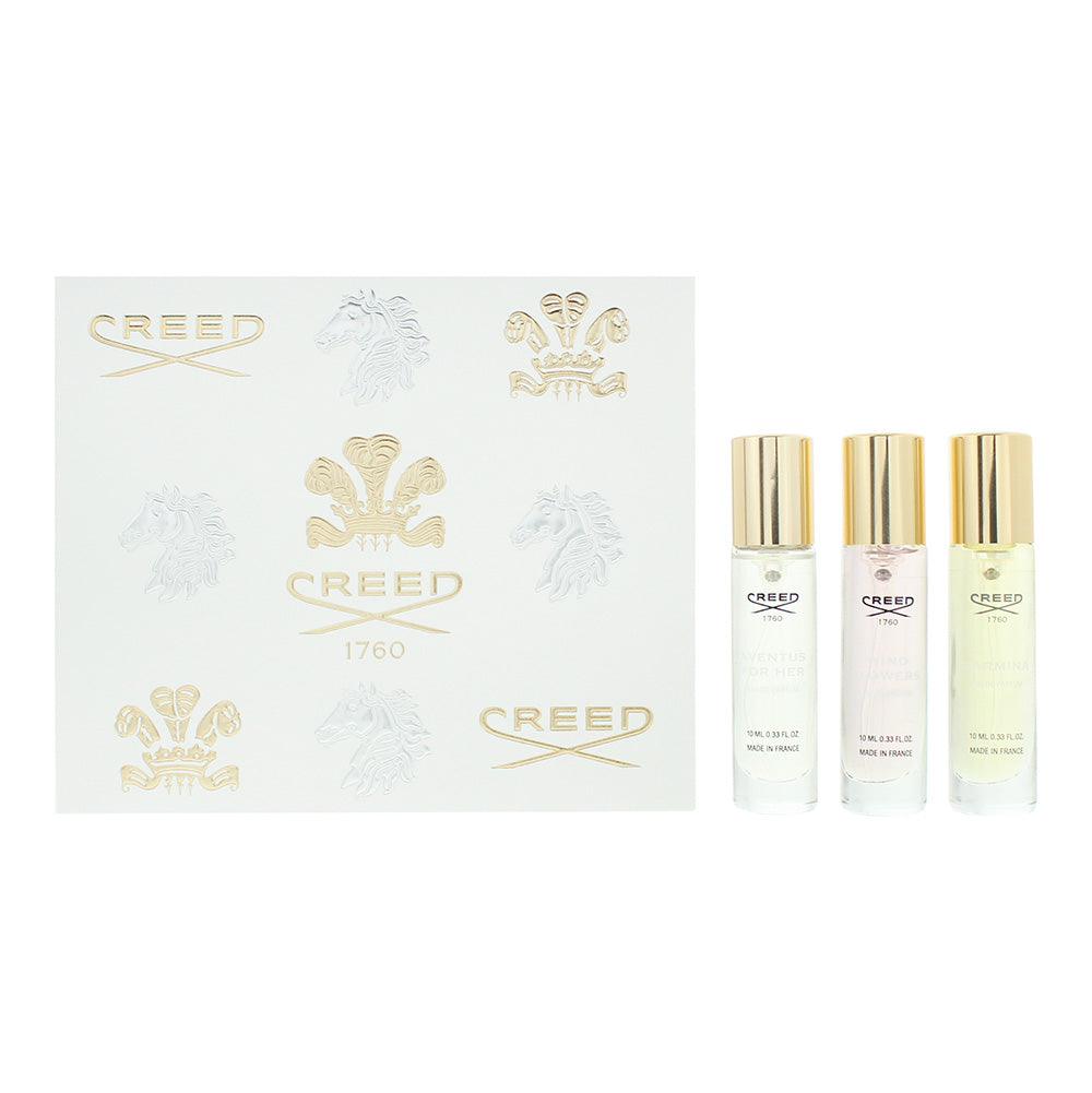Creed 3 Piece Gift Set: Aventus For Her Eau De Parfum 10ml - Carmina E