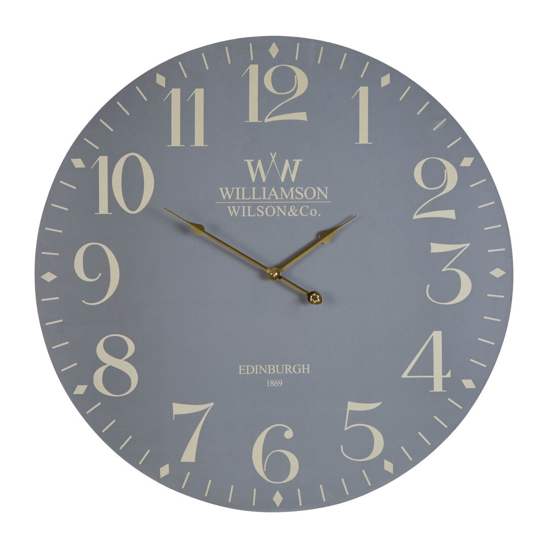 Destini 60cm Classic Grey Wall Clock