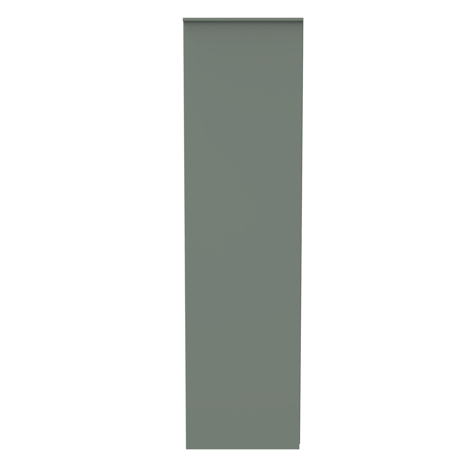 Harare Ready Assembled Open Wardrobe - Reed Green