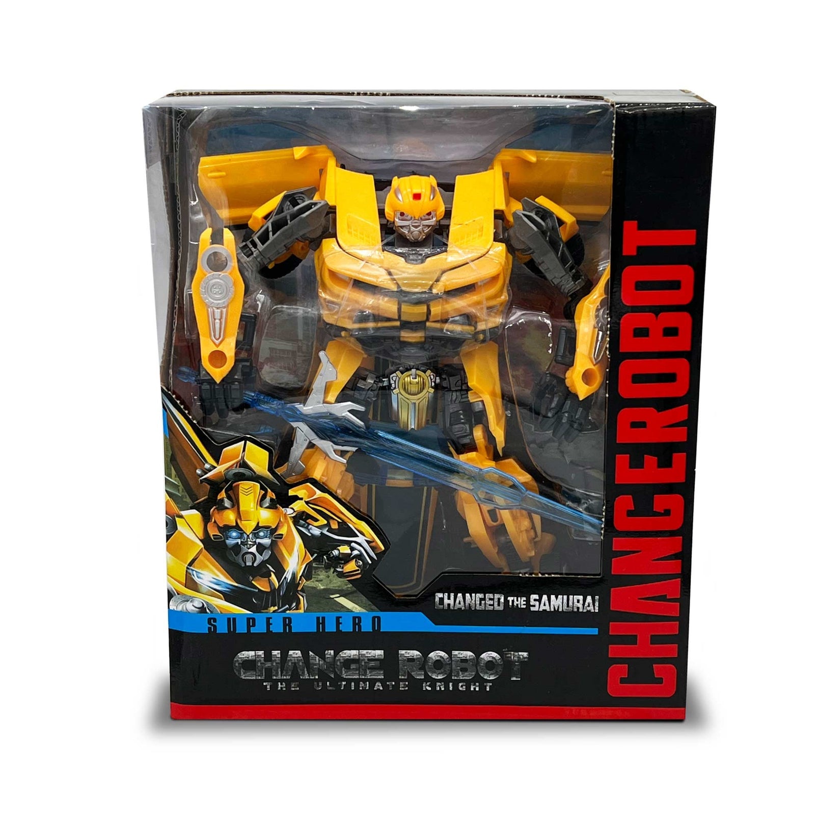 Transforming Super Hero Robot - Yellow