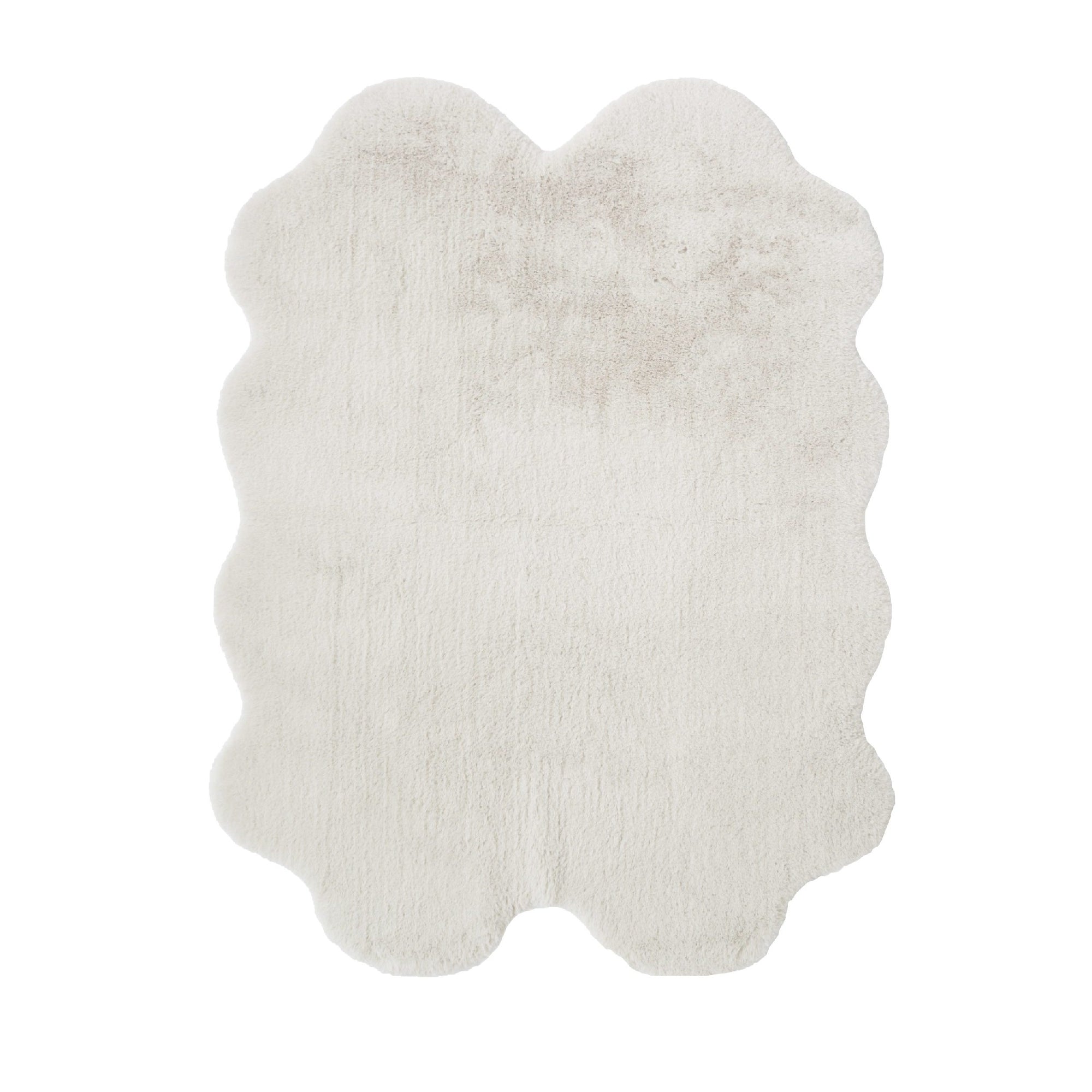 Lewis's Home Luxury Faux Fur Rugs - Ivory Cream