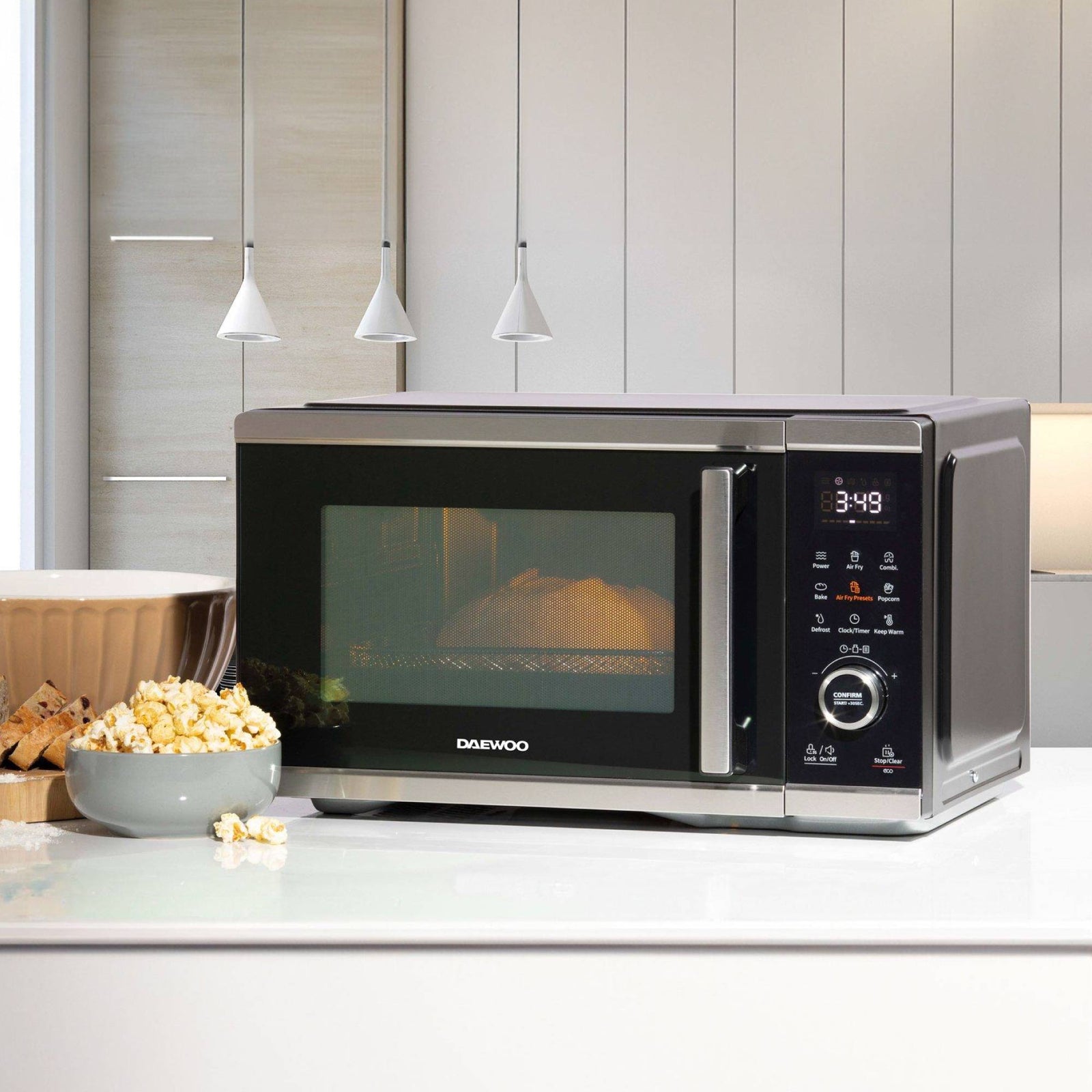 Daewoo 26l 2400w 5in1 Microwave Airfryer