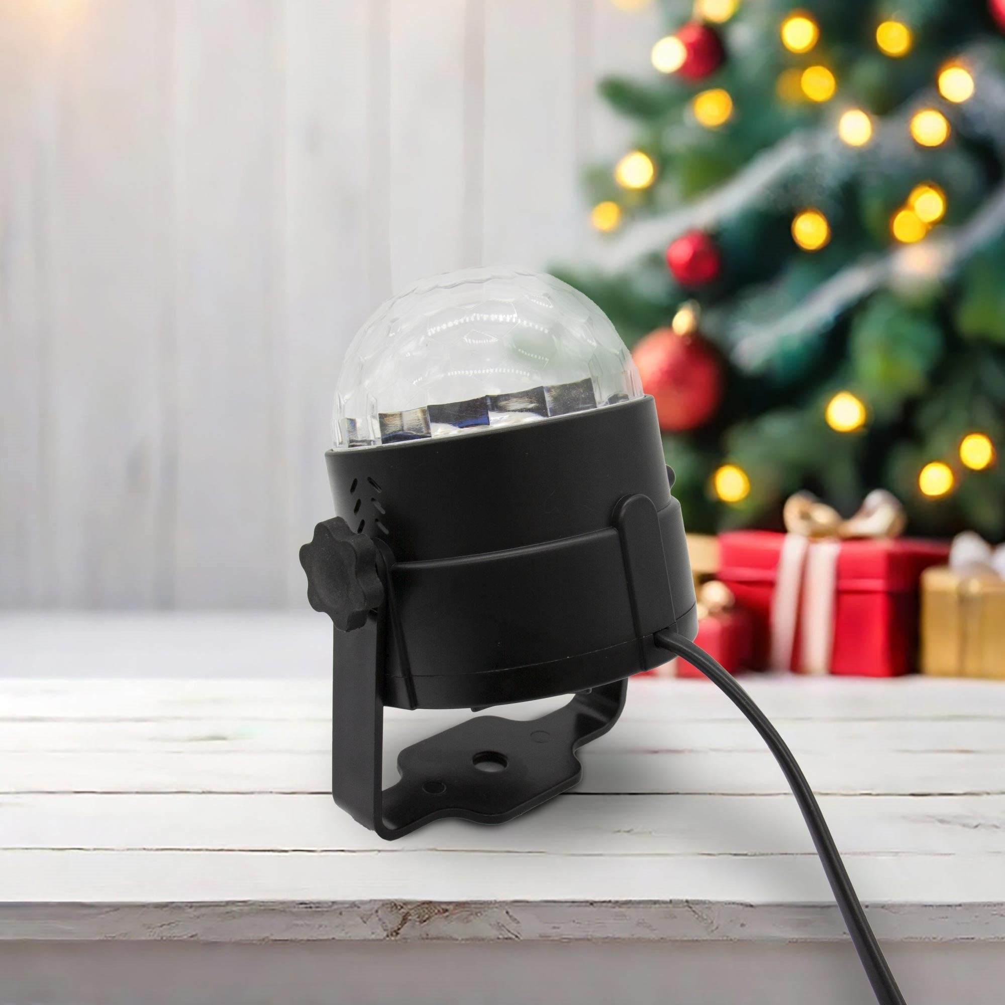 LED Rotating Light With Remote Control