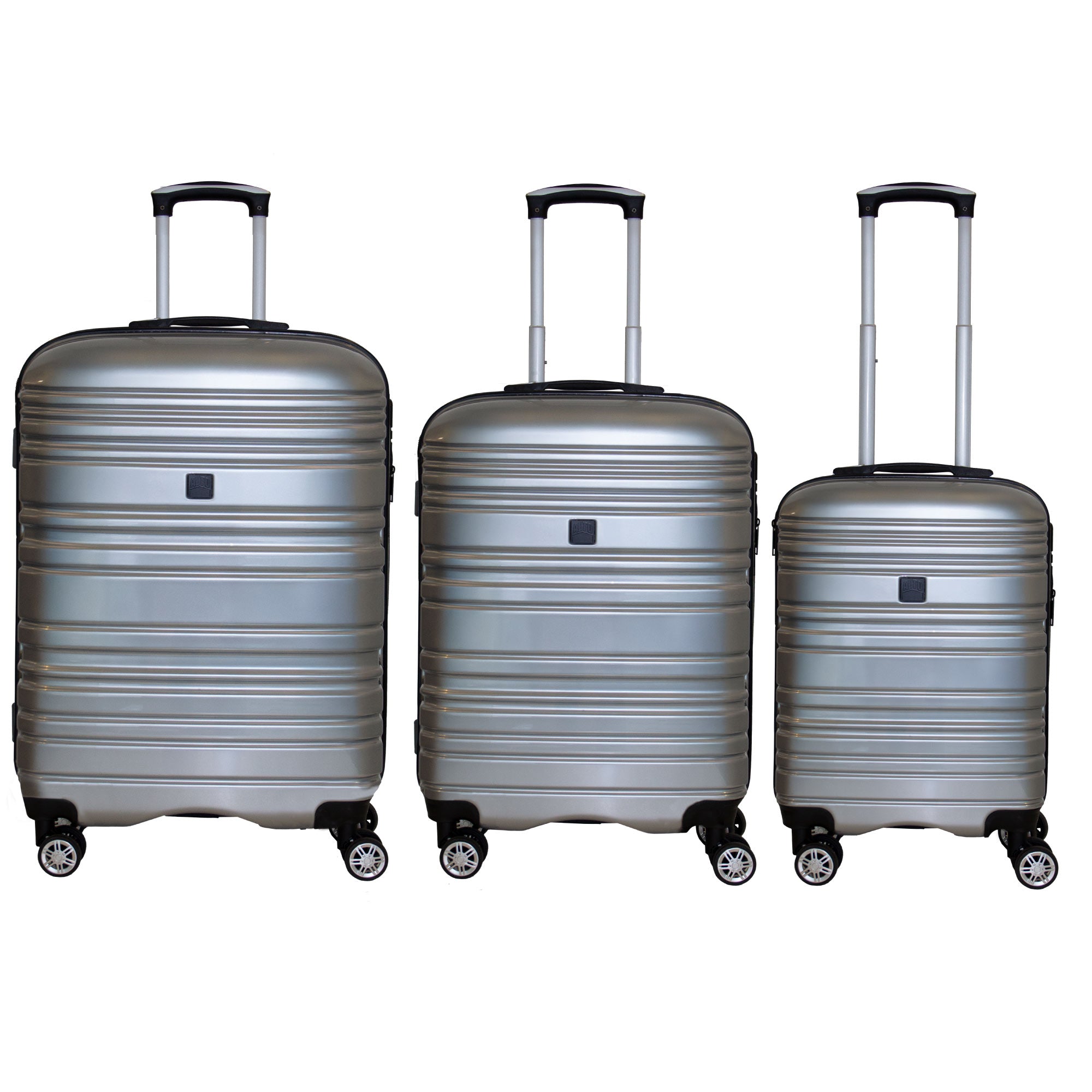 Alto Cloud ABS Suitcase - Metallic Silver