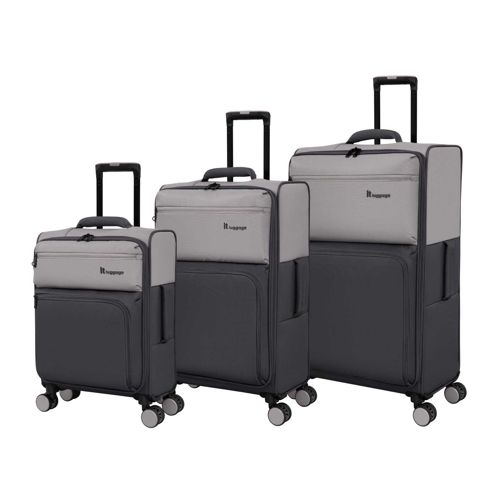IT Luggage Megalite EVA Lightweight Expandable Suitcase Cabin, Med