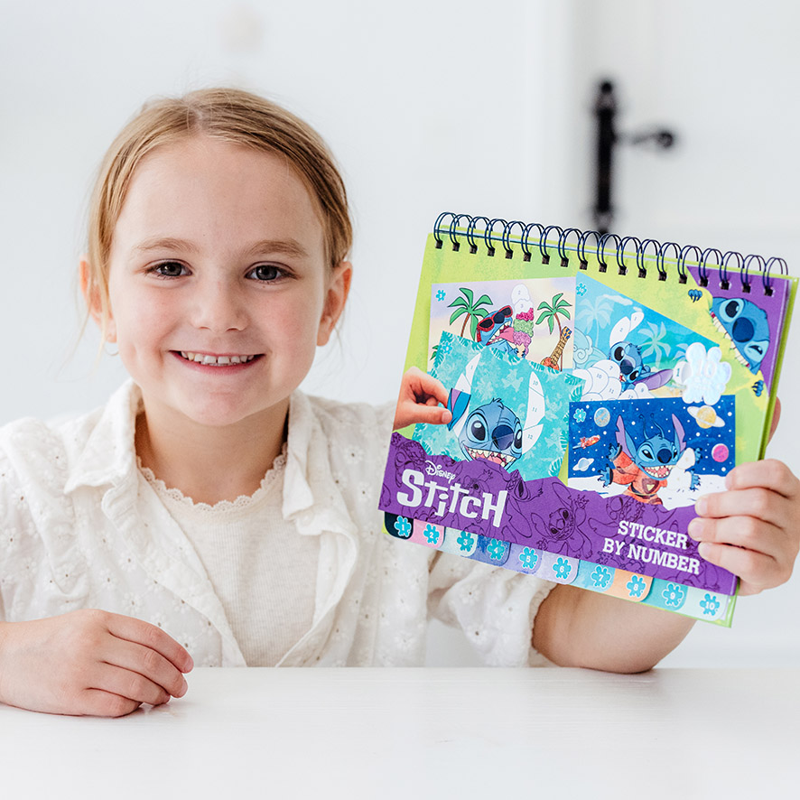 Stitch - Sticker By Numbers