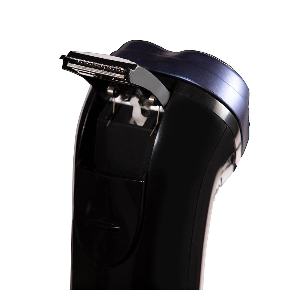Carmen Men's Signature Triple Shaver - Midnight Blue
