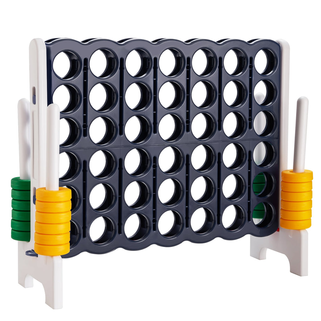 Jumbo 4-to-Score Giant Game Set With 42 Jumbo Rings And Quick-Release
