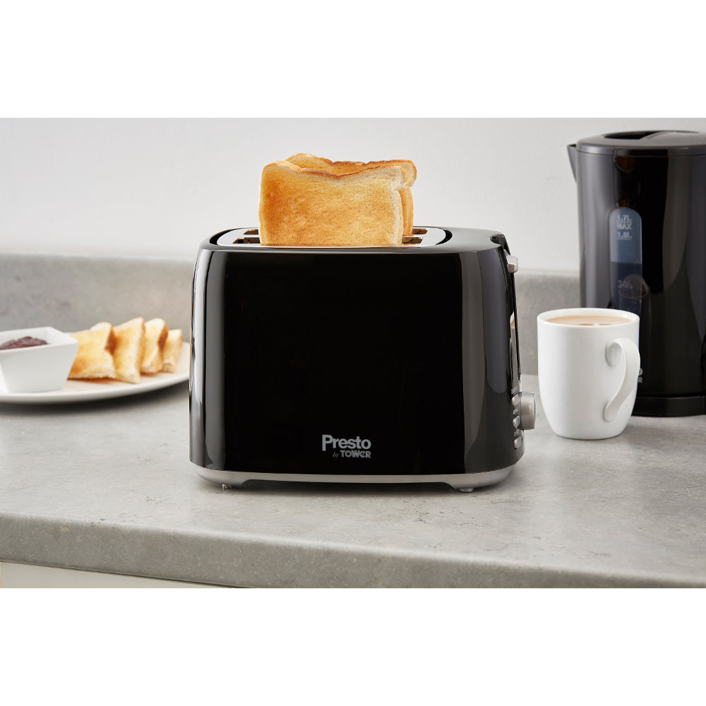 Tower Presto 2 Slice Toaster - Black