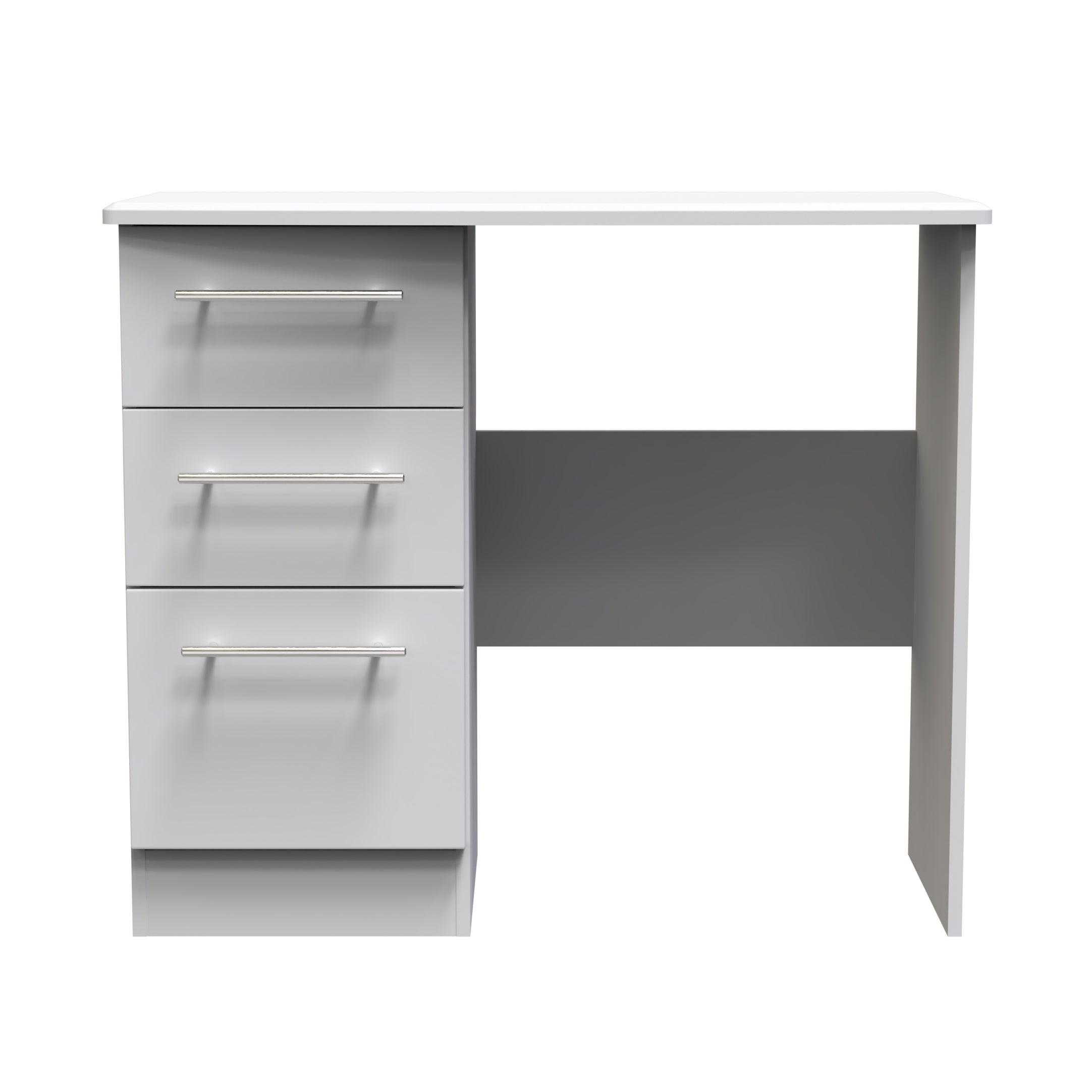 Sofia Ready Assembled Dressing Table - Grey Matt