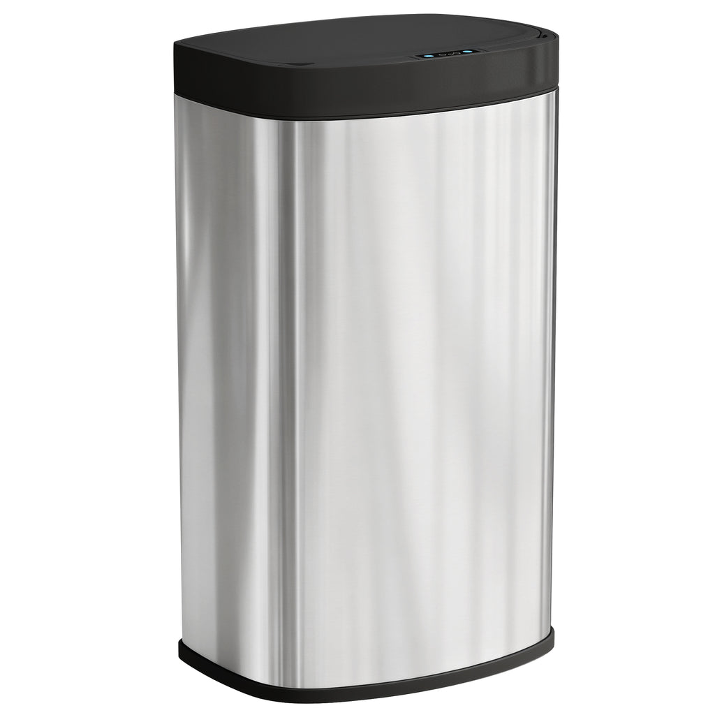 HOMCOM Automatic Kitchen Bin with Soft-Close Lid, 55L Sensor Wastebask