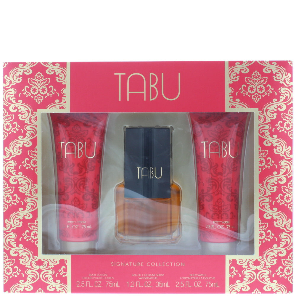 Dana Tabu Eau de Cologne 3 Pieces Gift Set