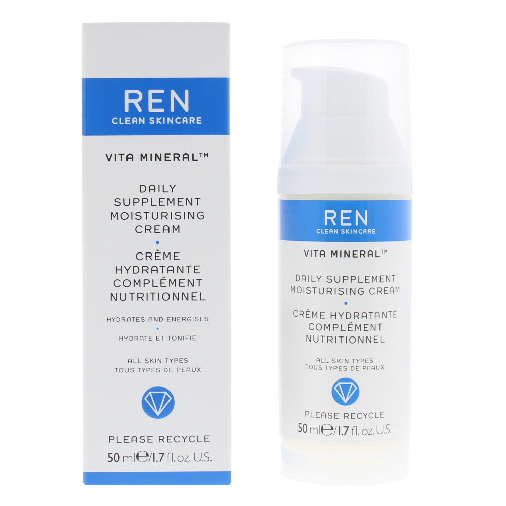 Ren Vita Mineral Daily Supplement Moisturising All Skin Types Cream 50