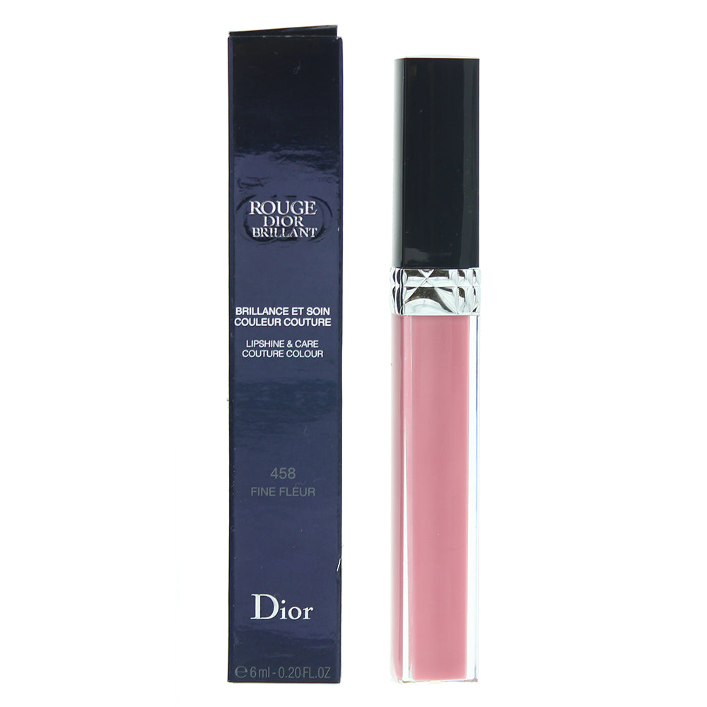 Dior Rouge Dior Brillant Lipshine Care Couture Colour 458 Fine Fleur L