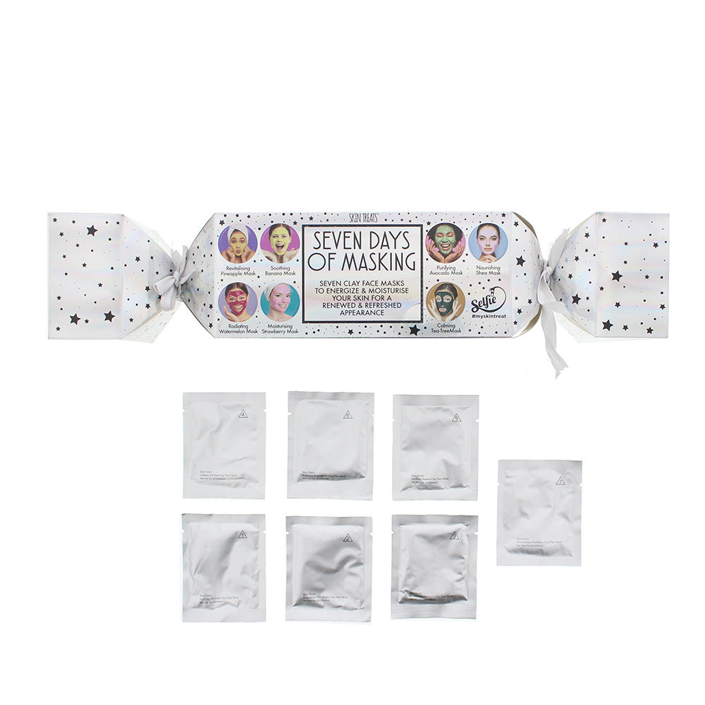 Skin Treats 7 Day Cracker 7 x Clay Face Mask