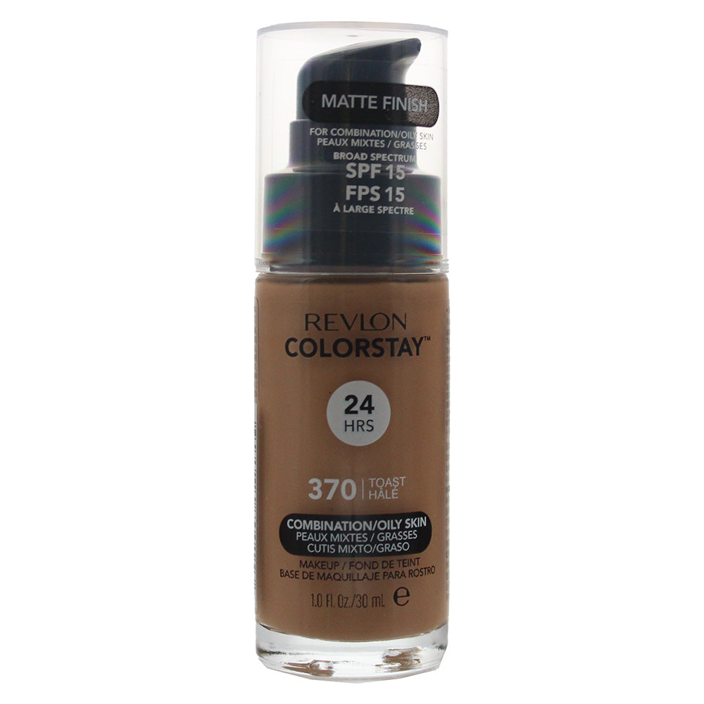 Revlon Colorstay Makeup Combination/Oily Skin Spf 15 370 Toast Foundat