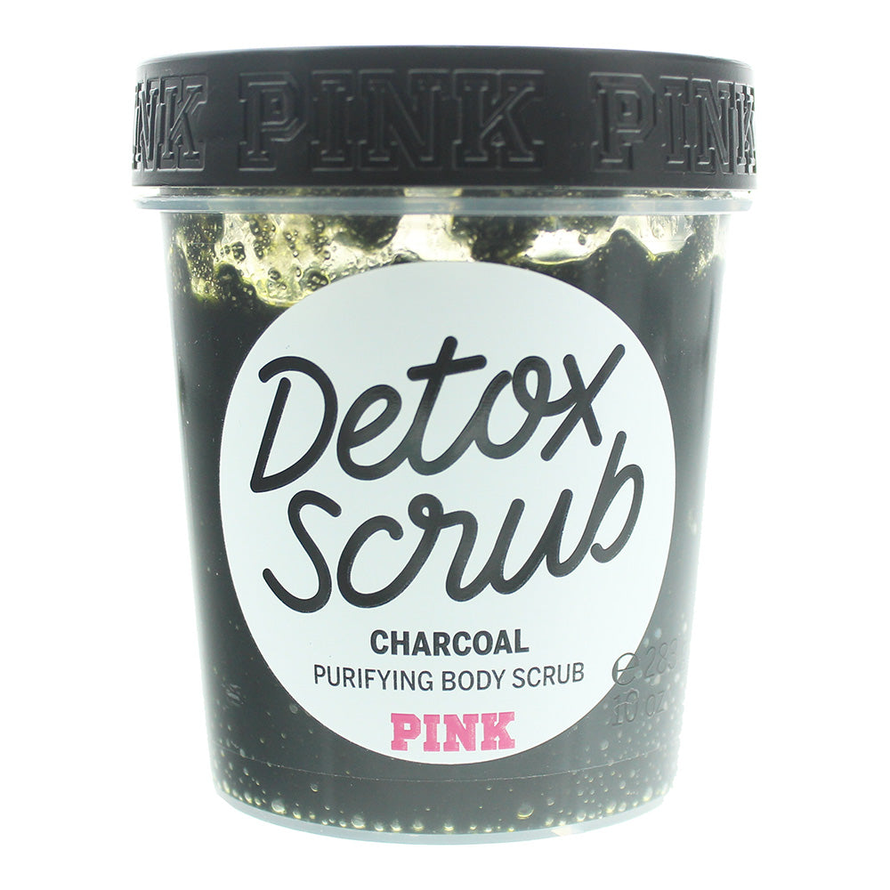 Victoria's Secret Pink Detox Scrub Charcoal Purifying Body Scrub 283g