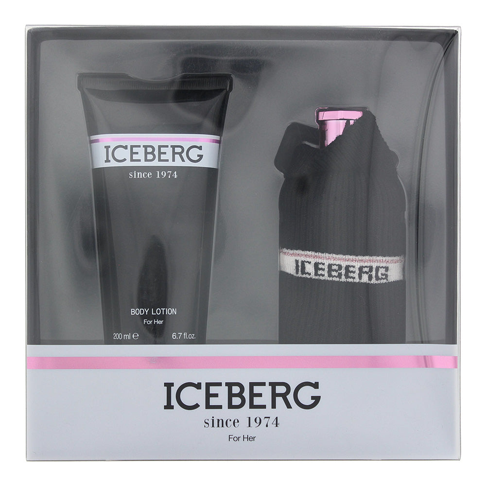 Iceberg Since 1974 2 Piece Gift Set: Eau De Parfum 100ml - Body Lotion