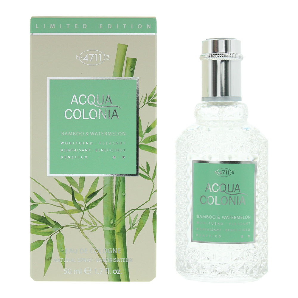 4711 Acqua Colonia Bamboo & Watermelon Eau De Cologne 50ml