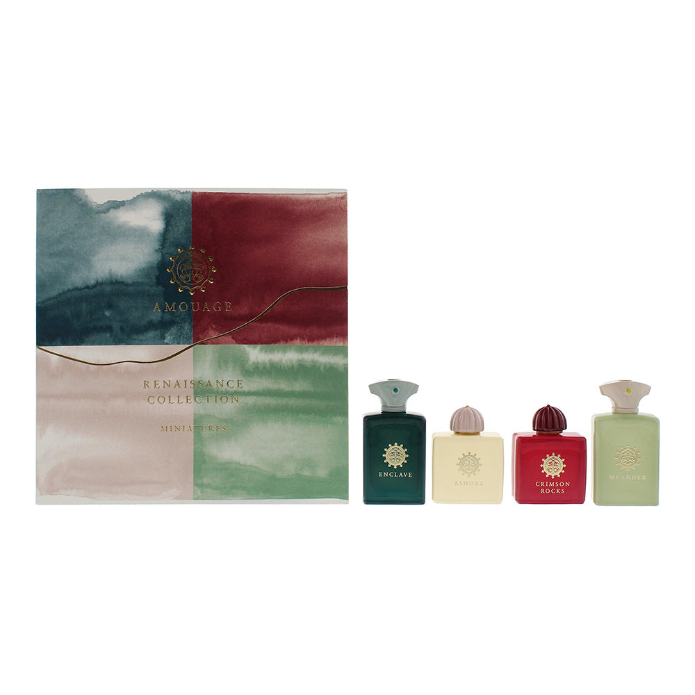 Amouage Renaissance Collection Miniature Gift Set Eau de Parfum 4 x 7.
