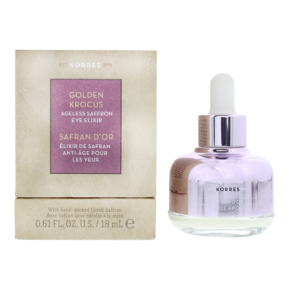 Korres Golden Krocus Ageless Saffron Eye Elixir With Hand-Picked Greek