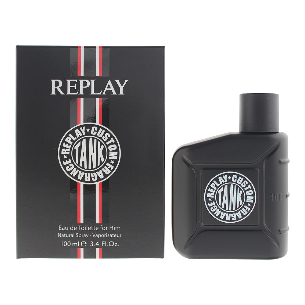 Replay Tank Custom For Him Eau De Toilette 100ml