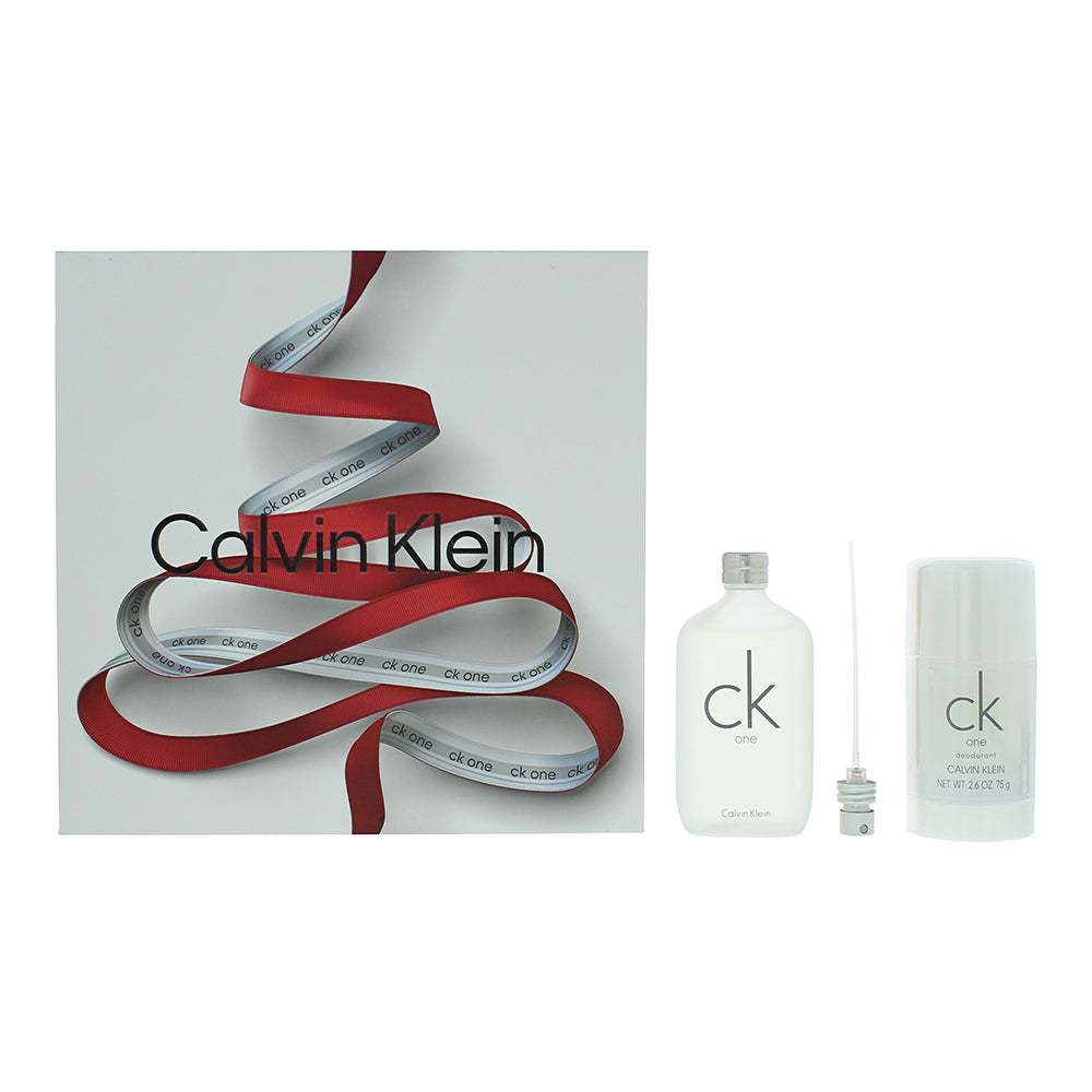 Calvin Klein Ck One 2 Piece Gift Set: Eau de Toilette 50ml - Deodorant