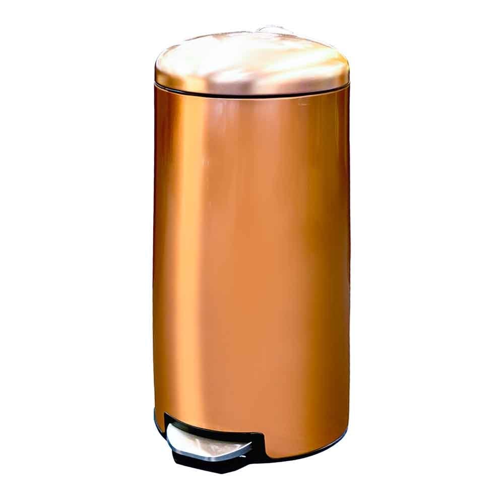 Lewis's Bin Copper Finish 30 Litre