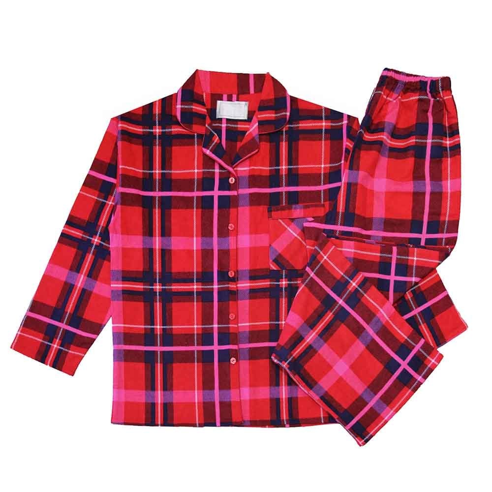 Red Check Flannel Pyjama Set