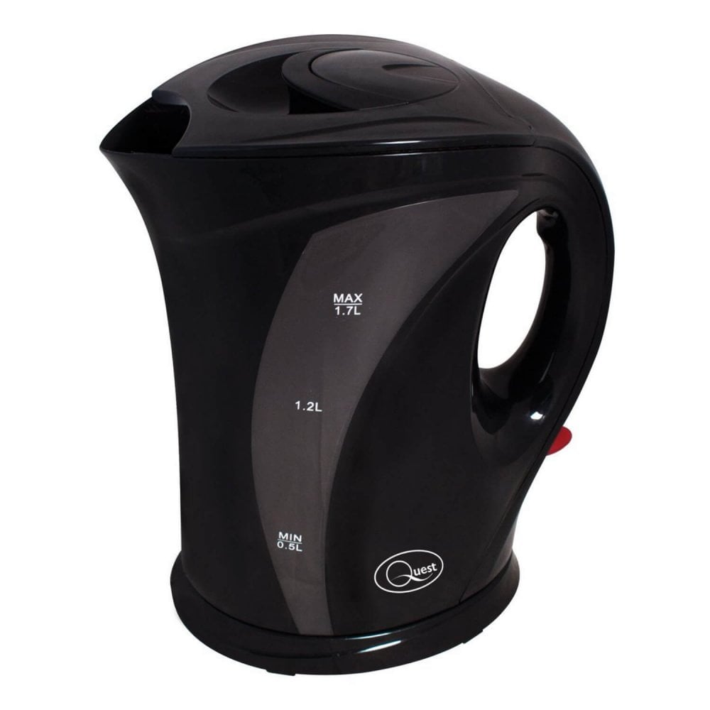 Quest Kettle Jug Plastic 1.7L - Black