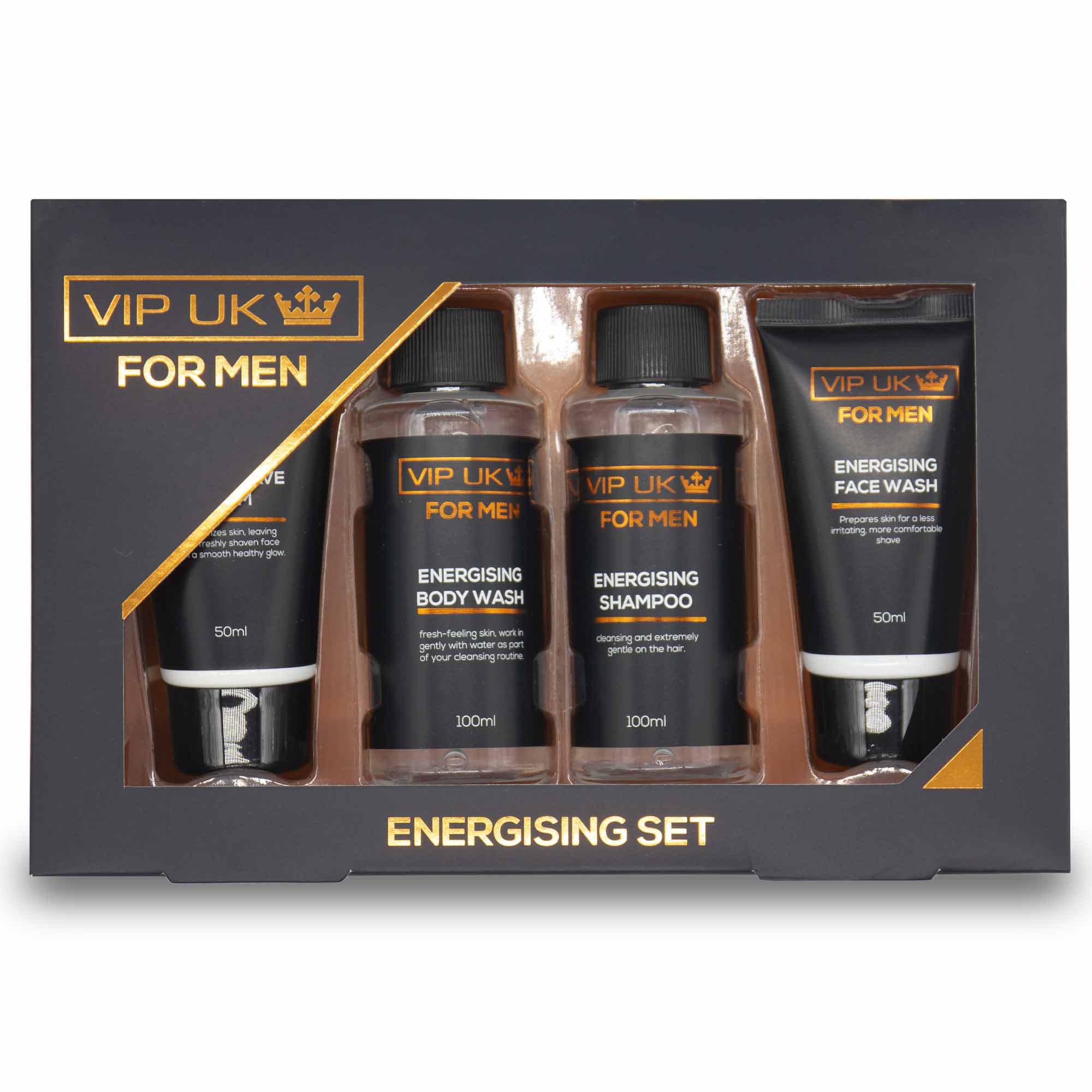 VIP UK Mens Gift Range - 4 Piece