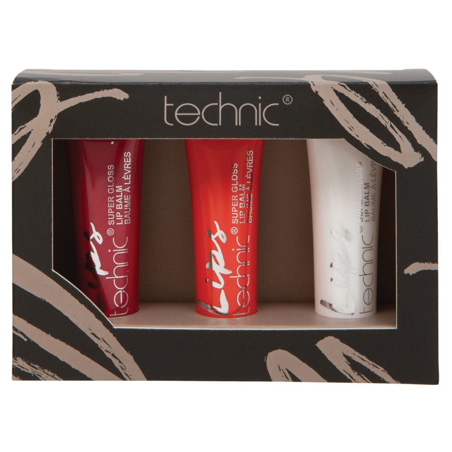 Technic Cosmetics - Lip Balm Set Super Gloss Trio Set