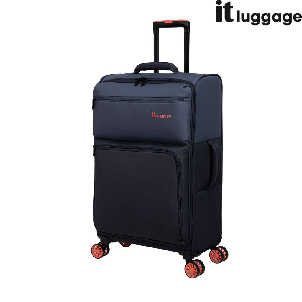 It Luggage Suitcase Megalite Duo-Tone 8 Wheel Eva Luggage - Indigo & I