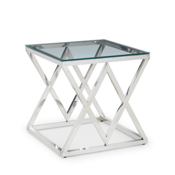 Biarritz Glass Lamp Table 55cm