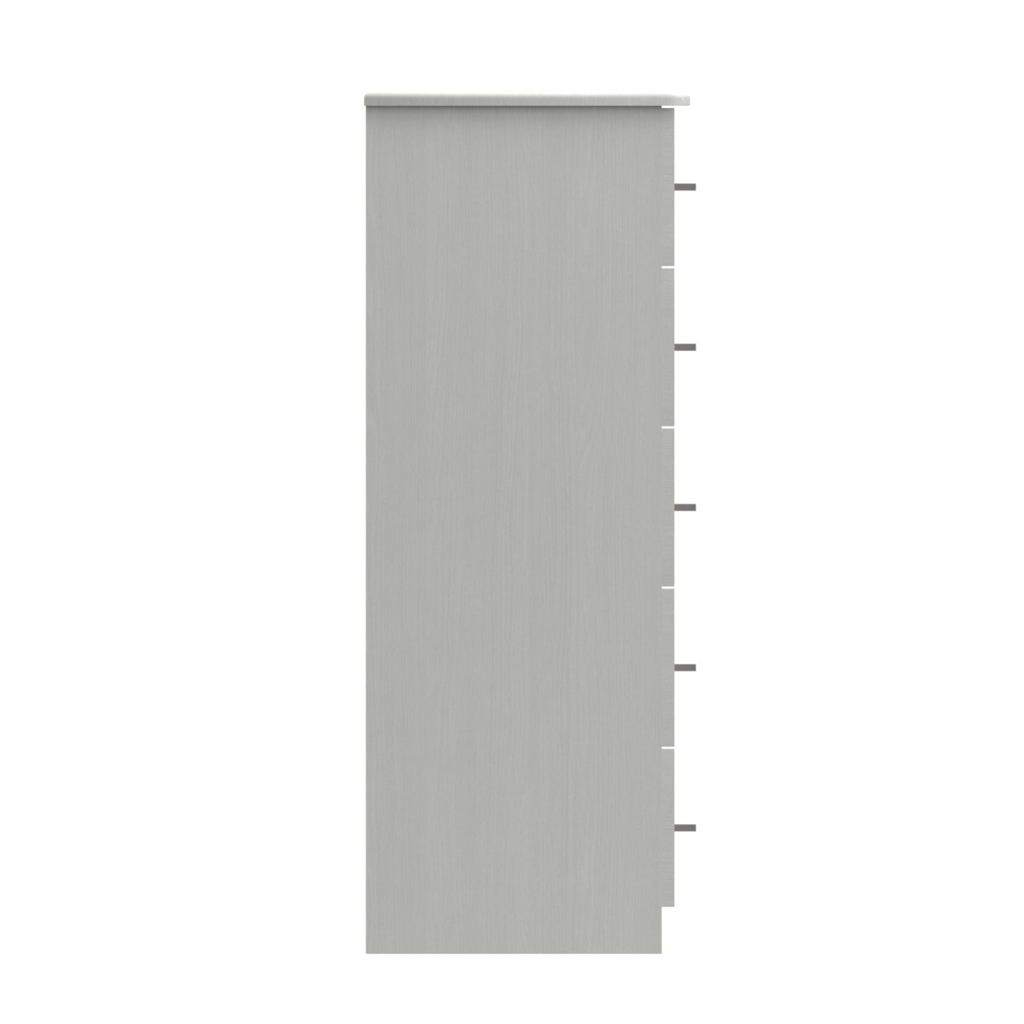 Chester Ready Assembled Chest of Drawers with 5 Drawers Tallboy - Whit