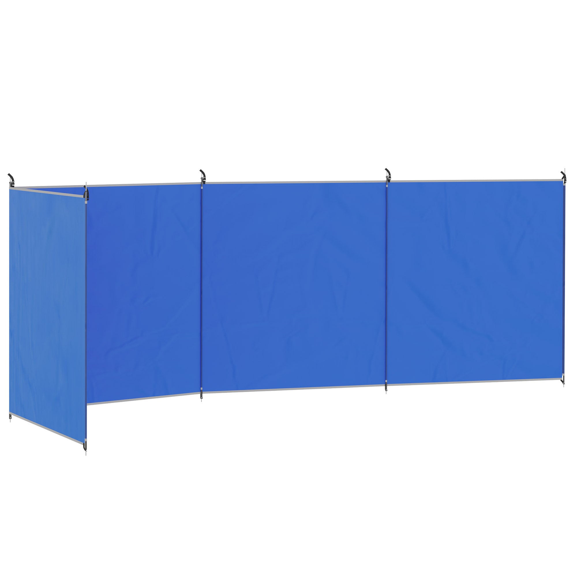 Outsunny Camping Windbreak Portable Wind Blocker Privacy Wall, 540cm x