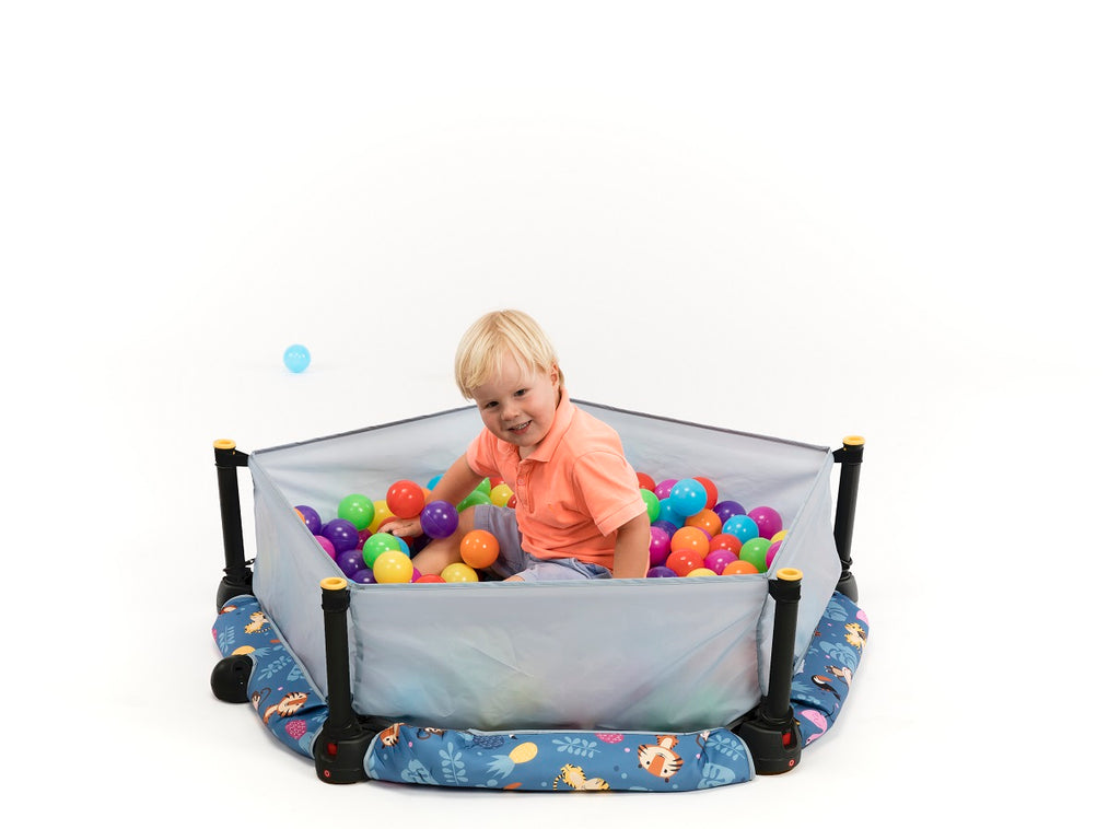 Okiedog Super Heroes 3-in-1 Trampoline