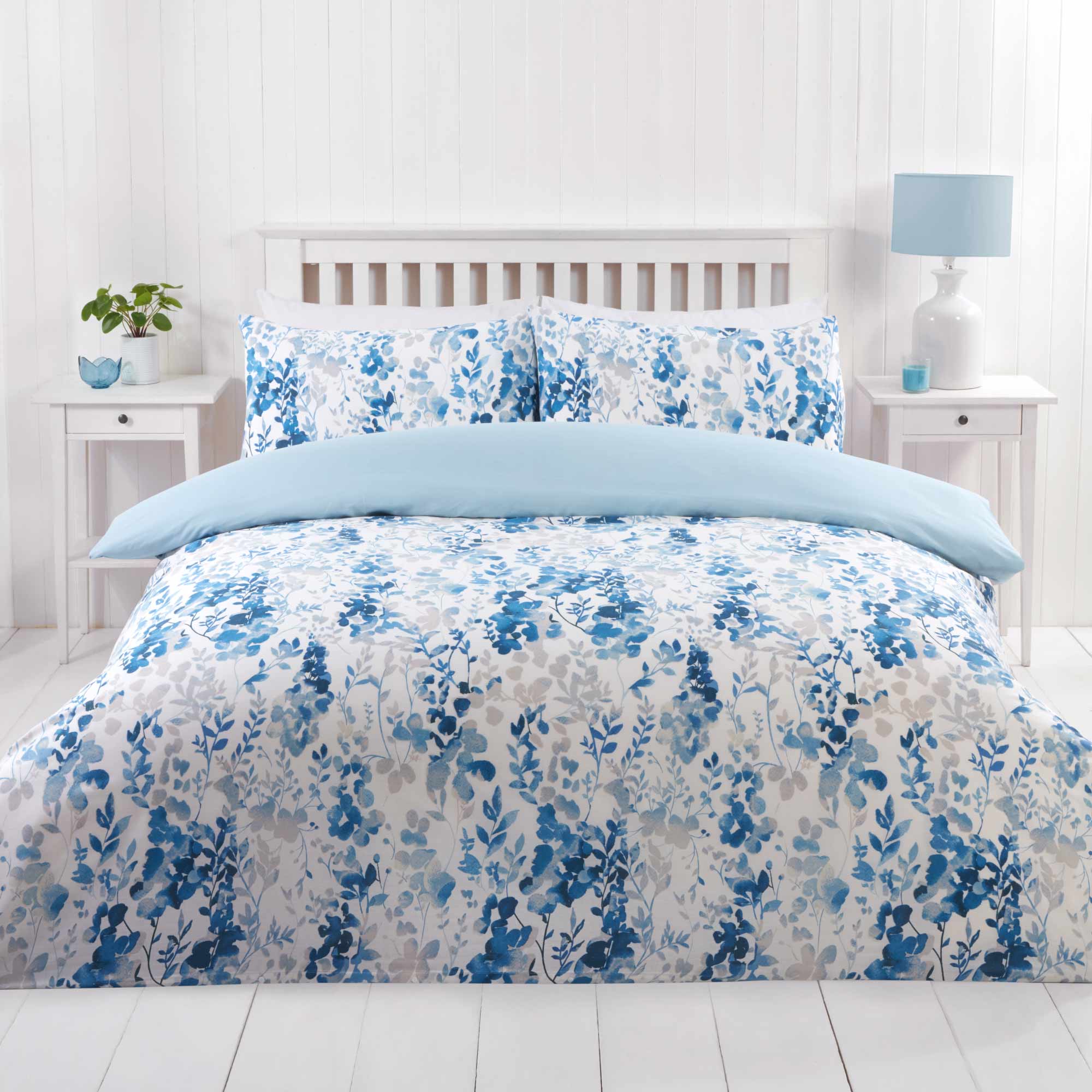 Lewis's Dapple Duvet Set - Blue