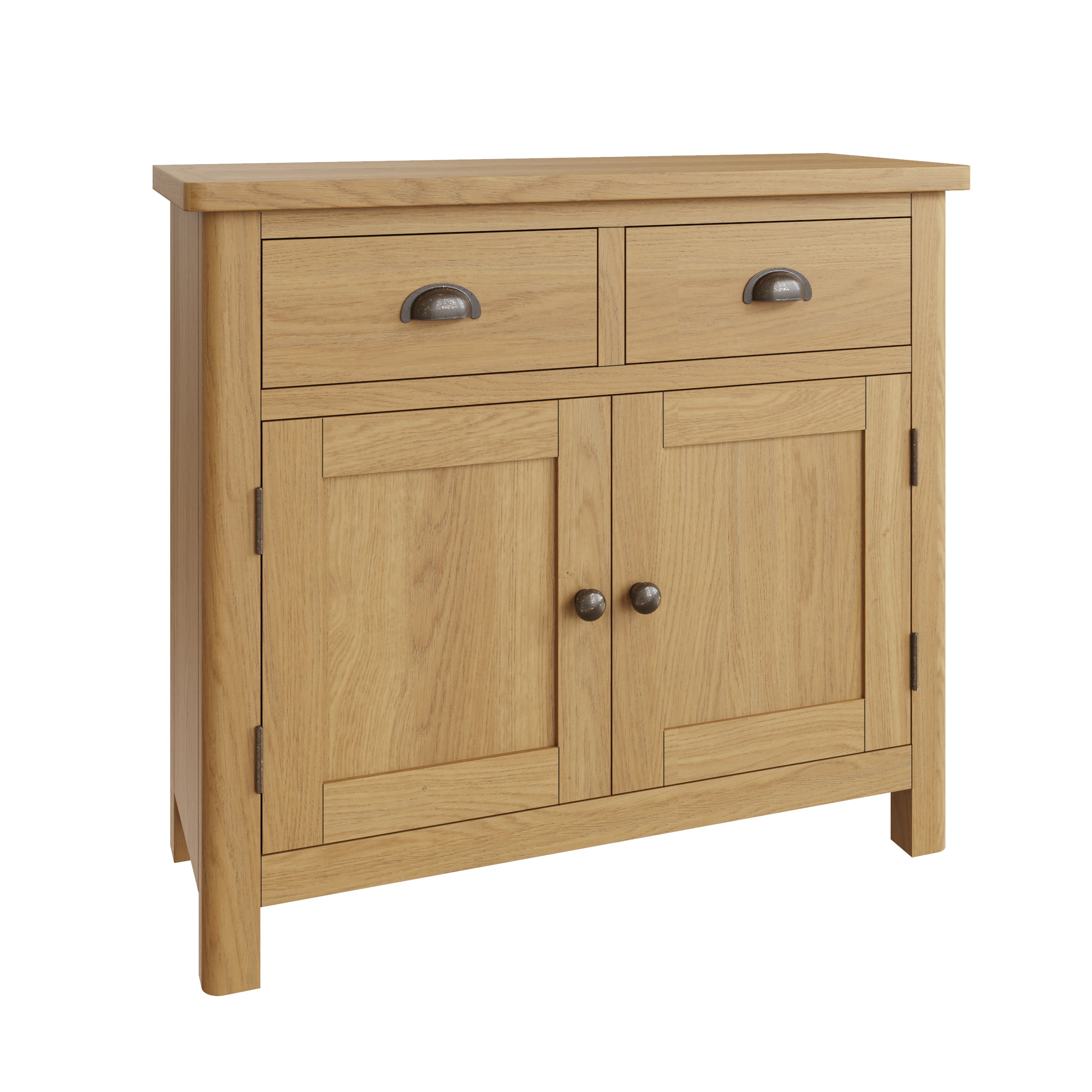 Hemsworth Rustic Oak Sideboard 90 x 34 x 80 cm