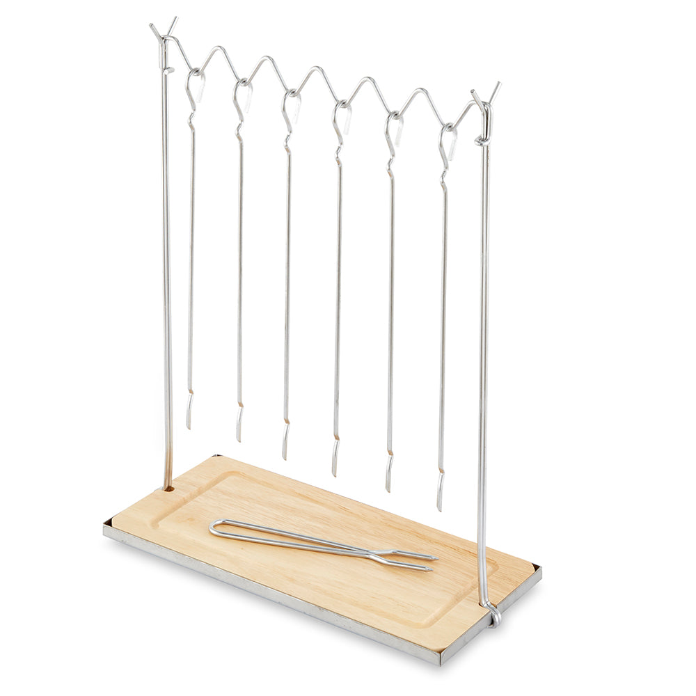 Tower BBQ Hanging Skewers With Stand 6 Piece