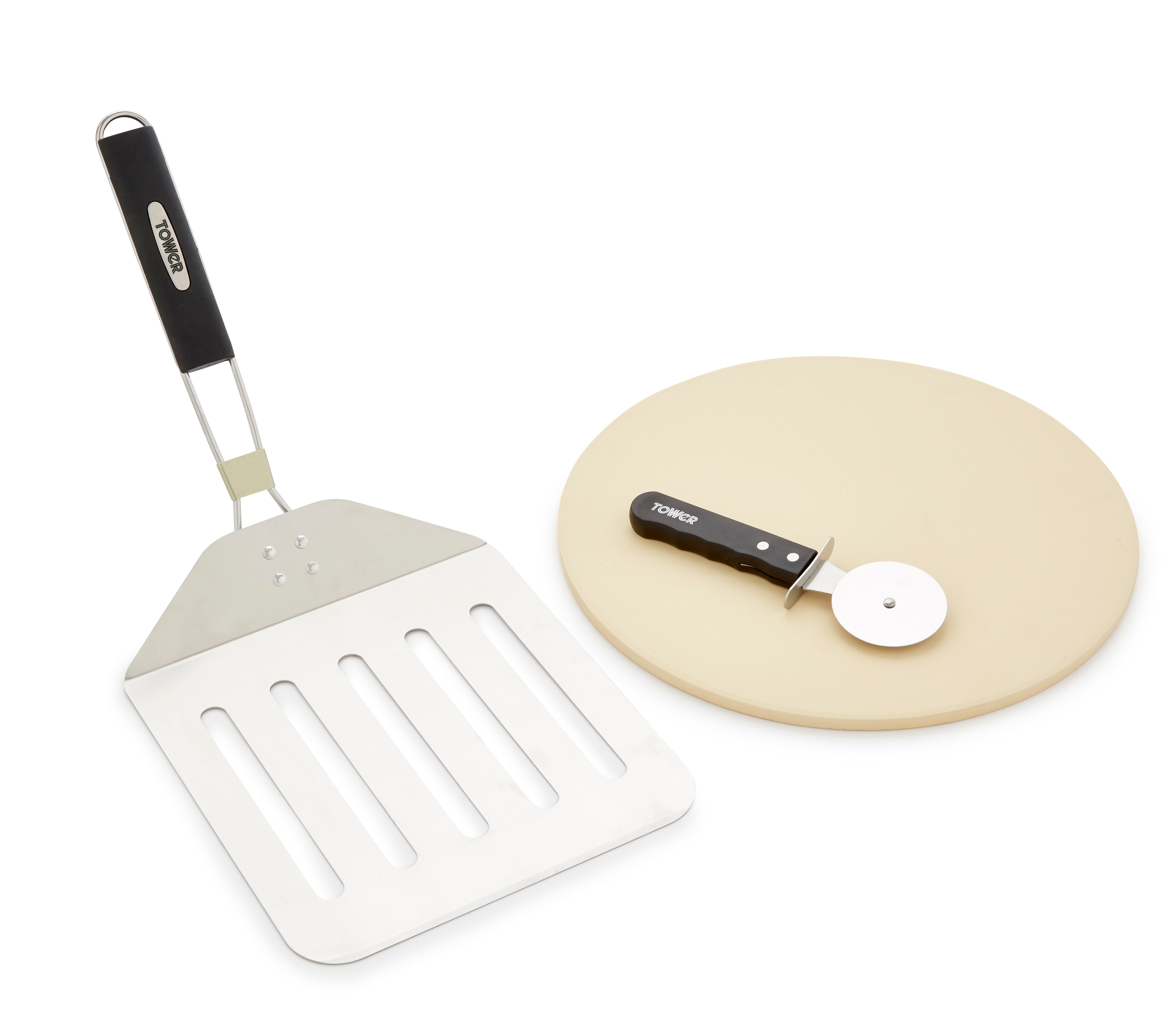 Tower BBQ 3 Piece Pizza Tool Set