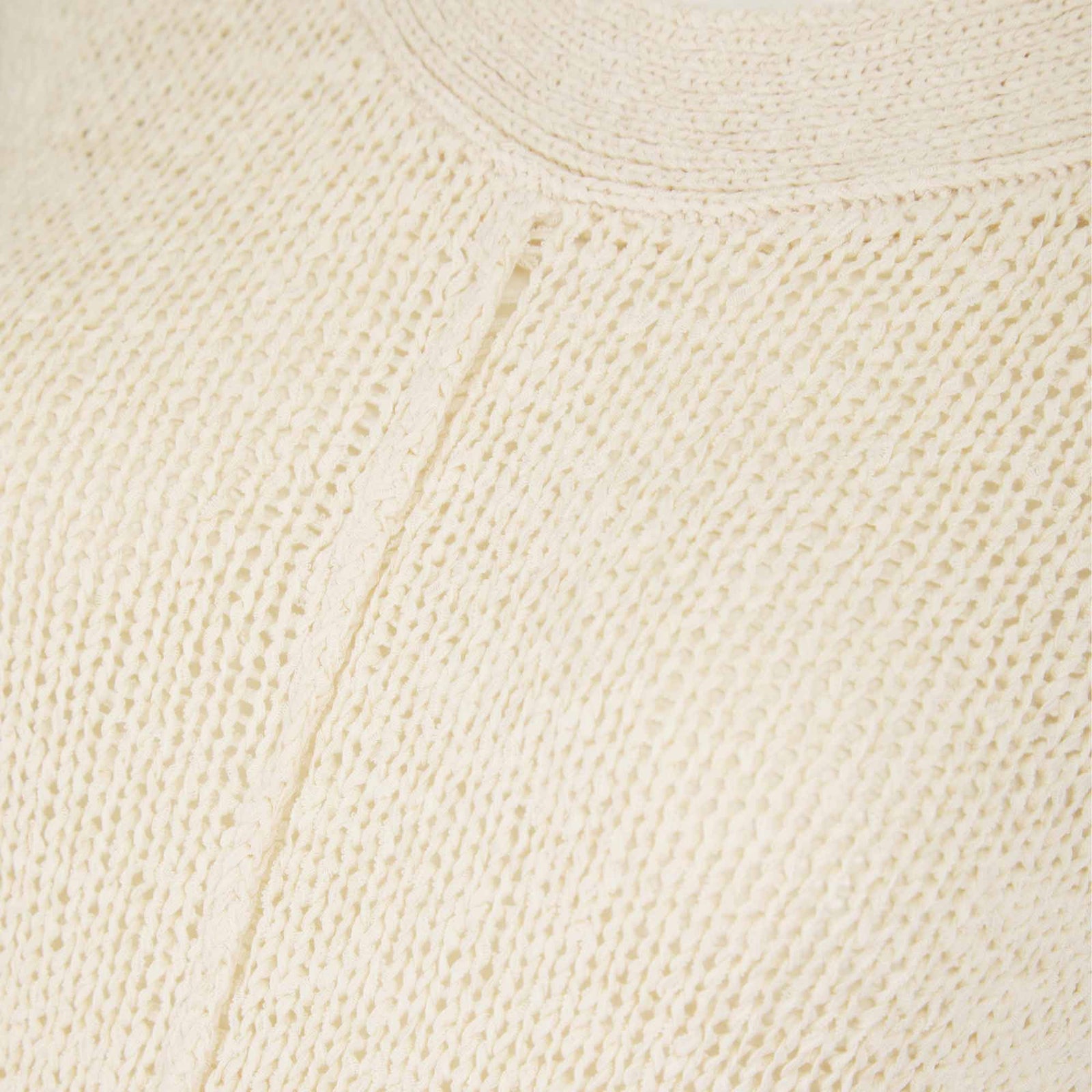 Amara Reya Pagent Tape Yarn Jumper - Beige