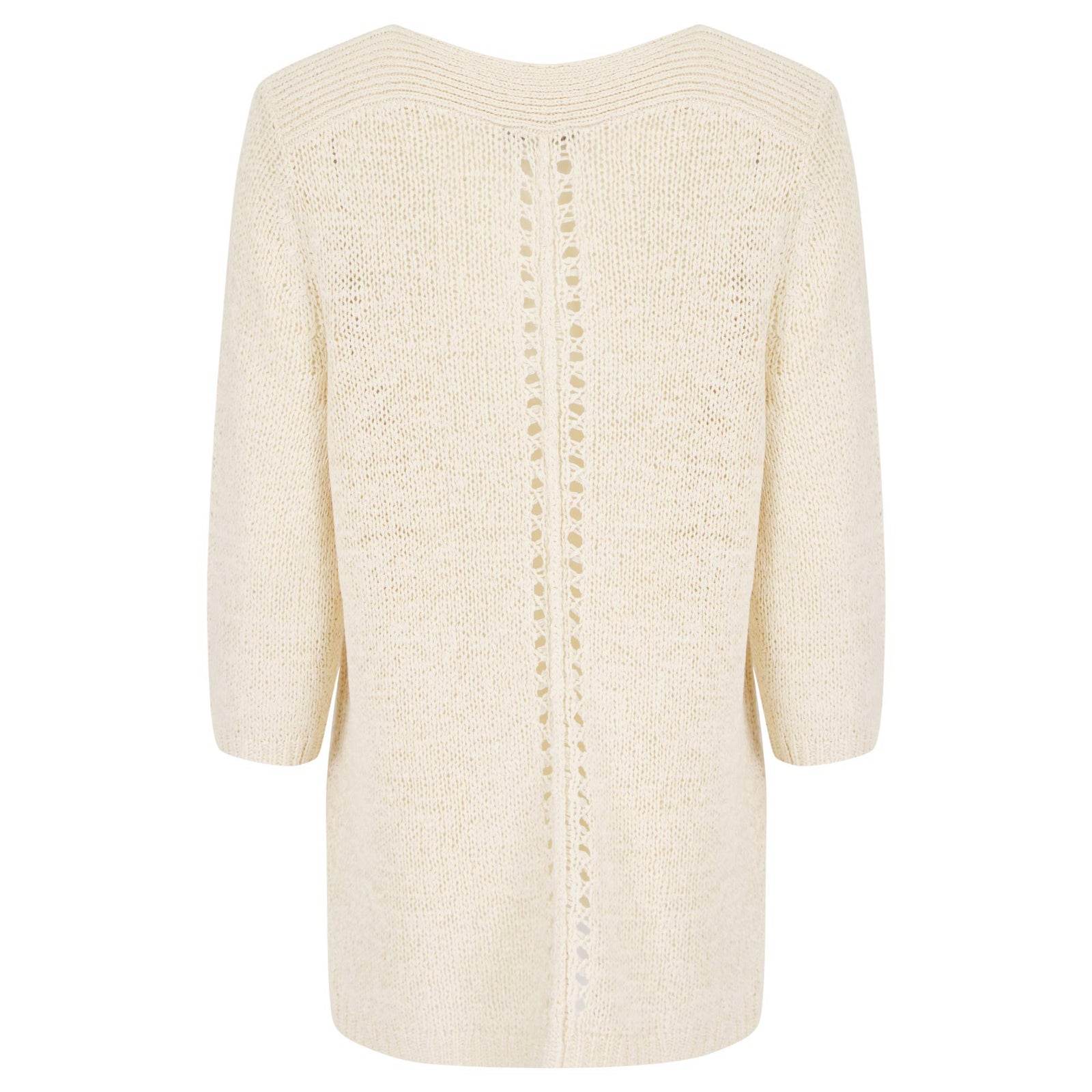 Amara Reya Pagent Tape Yarn Jumper - Beige